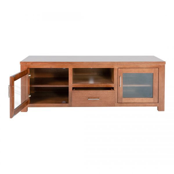 RUSTIC 2 Door 1 Drawer TV Unit | Sapphire Wood