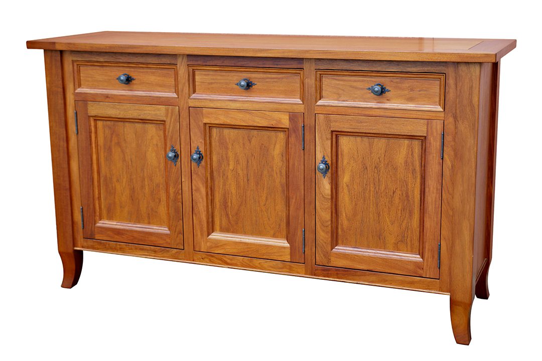 Provincial 3 Door and 3 Drawer Buffet | Sapphire Wood