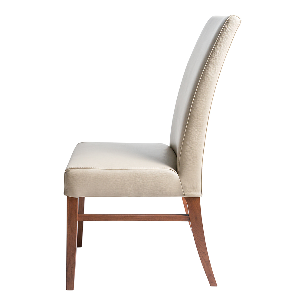 MYRA Leather Dining Chair with choice leather colour/Oak Leg | Sapphire ...