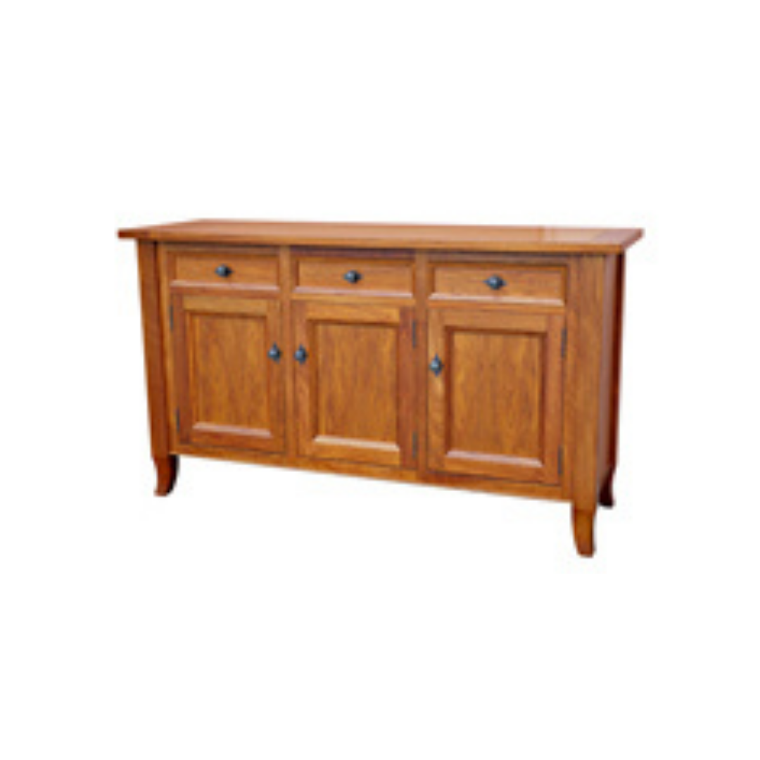 ZEN 4 Door 2 Drawer Buffet in Tas Oak | Sapphire Wood