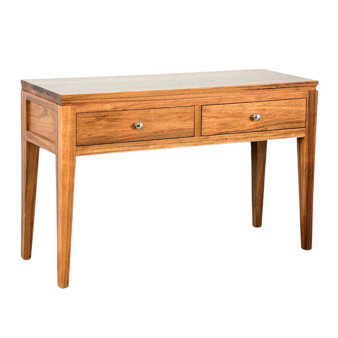 BALMORAL 2 Drawer Hall Table in Tas Blackwood | Sapphire Wood