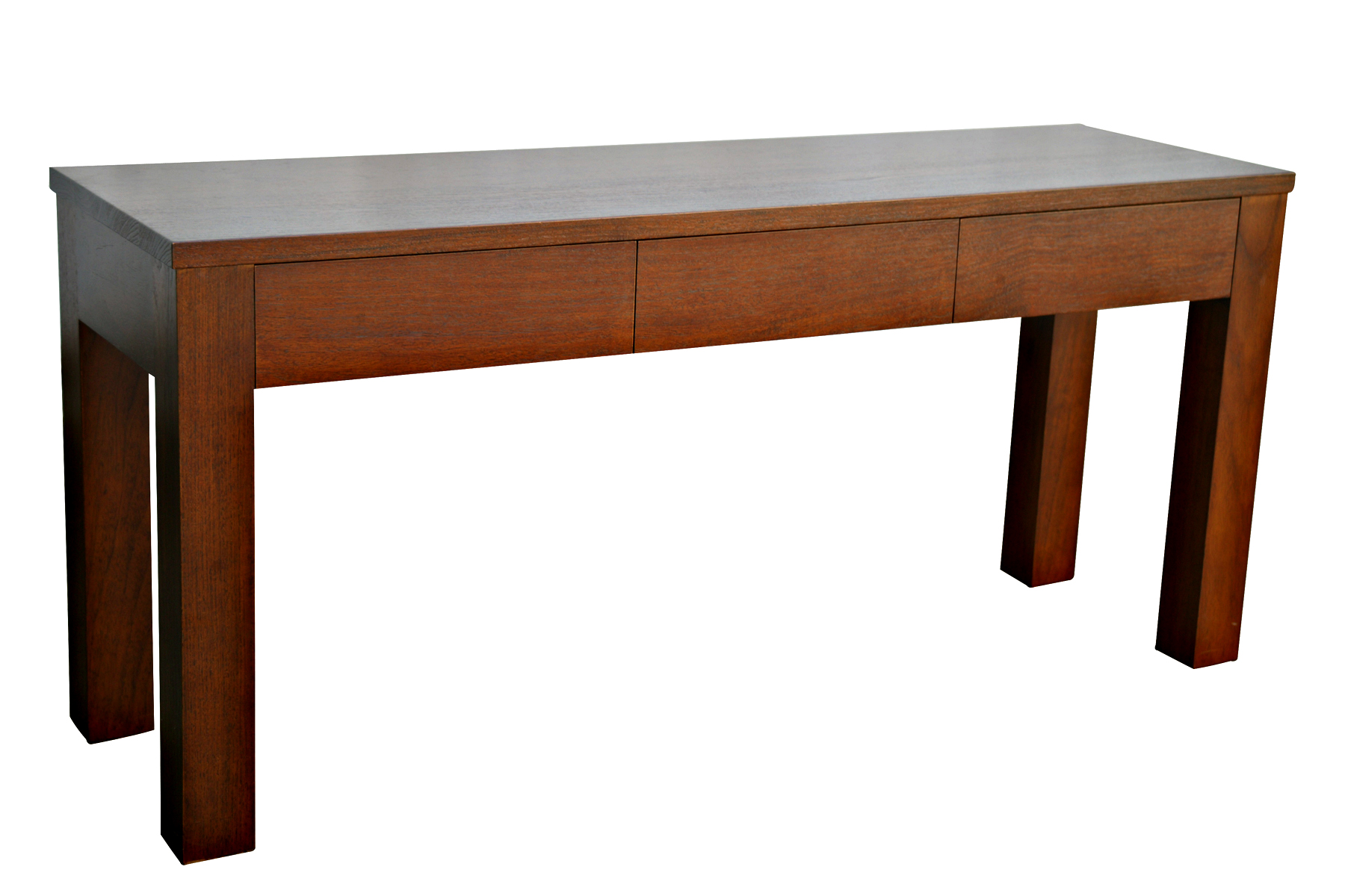DAKOTA 3 Drawer Hall Table in Rosewood | Sapphire Wood