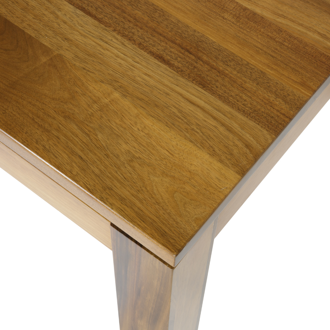 Balmoral Fixed Top Dining Table in Tas Blackwood | Sapphire Wood