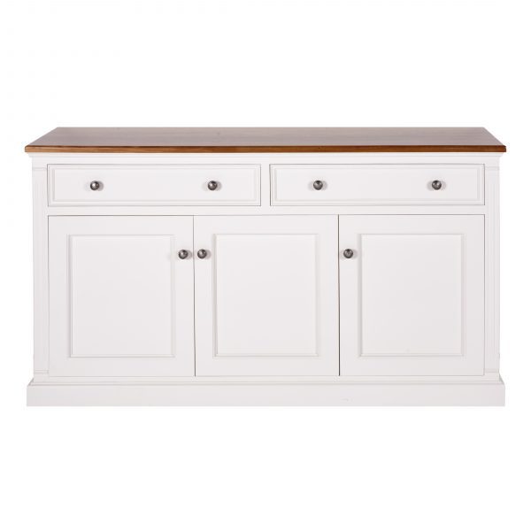 Wentworth 3 Door 2 Drawer Buffet in Tas Blackwood Top | Sapphire Wood